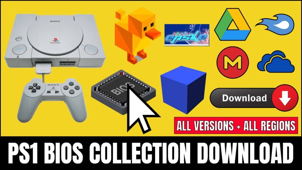 Ps1 Bios Download For Epsxe And Duckstation Old Roms